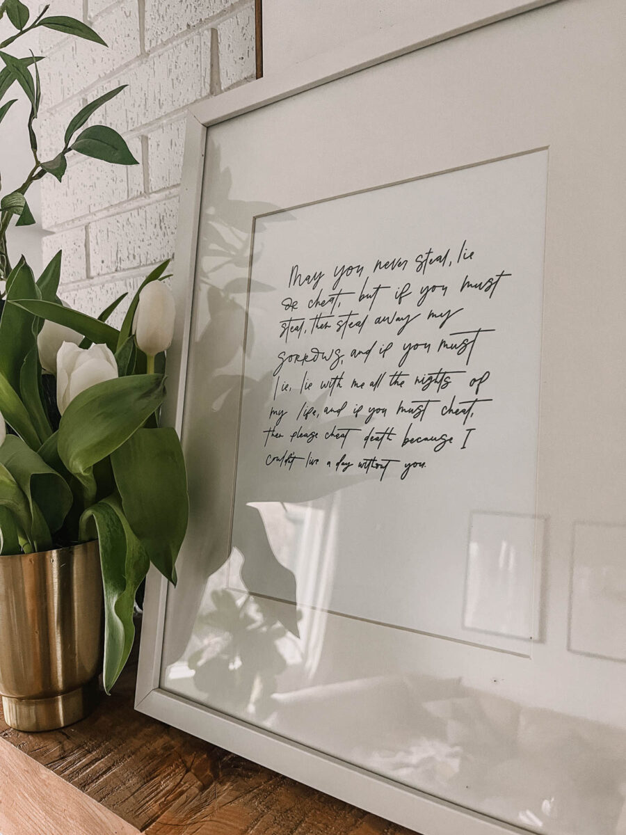 Free Printable Irish Blessings for Saint Patrick's Day Decor - Hand ...