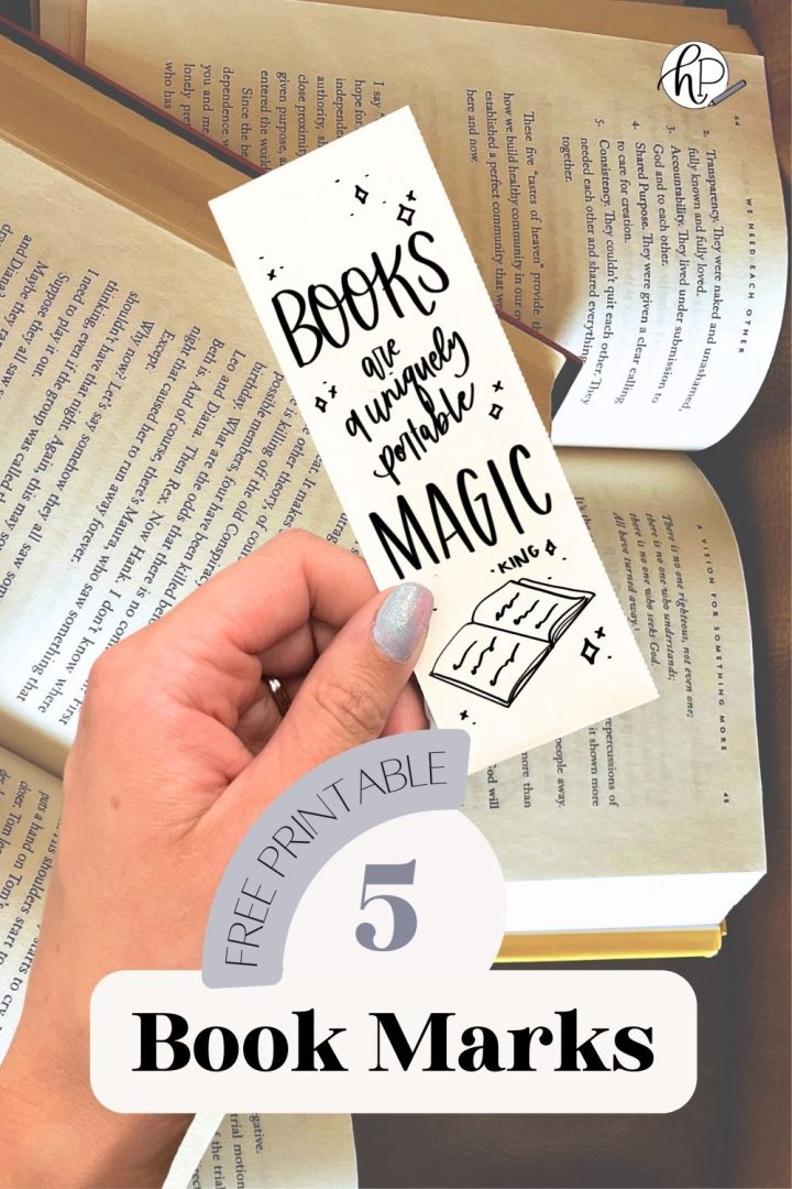 Free Printable Back to School Bookmarks - Hand Lettered Printables