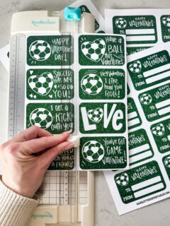 8 Soccer Valentines Day Cards Free Printable - Hand Lettered Printables