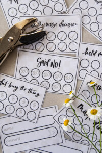 16 Free Printable Punch Cards for Adults + Kids - Hand Lettered Printables